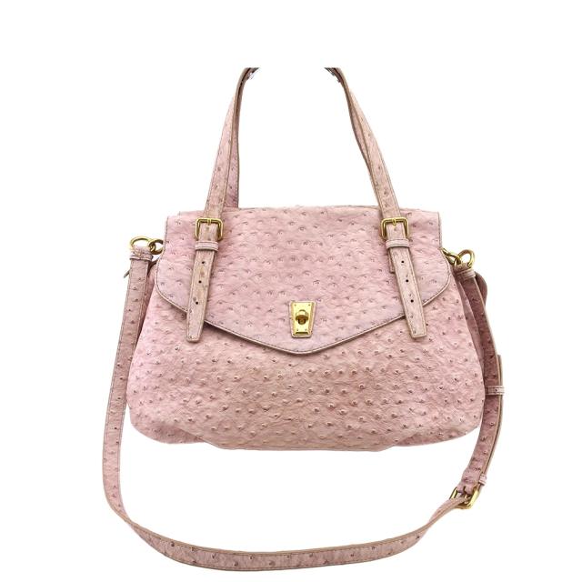 【BIGお買い物ラリー★30%OFFセール中】マークバイマークジェイコブス MARC BY MARC JACOBS ハンドバッグ ピンク×ゴールド レディース 中古