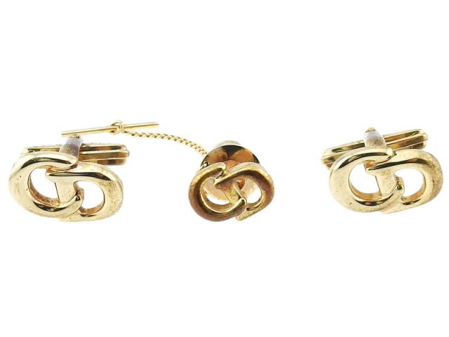 【BIGお買い物ラリー★30%OFFセール中】クリスチャンディオール Christian Dior カフス レディース 中古