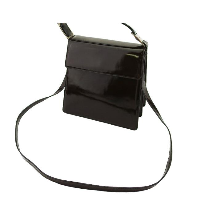 【BIGお買い物ラリー★30%OFFセール中】サルヴァトーレフェラガモ Salvatore Ferragamo ショルダーバッグヴァラ ブラウン レディース 中古