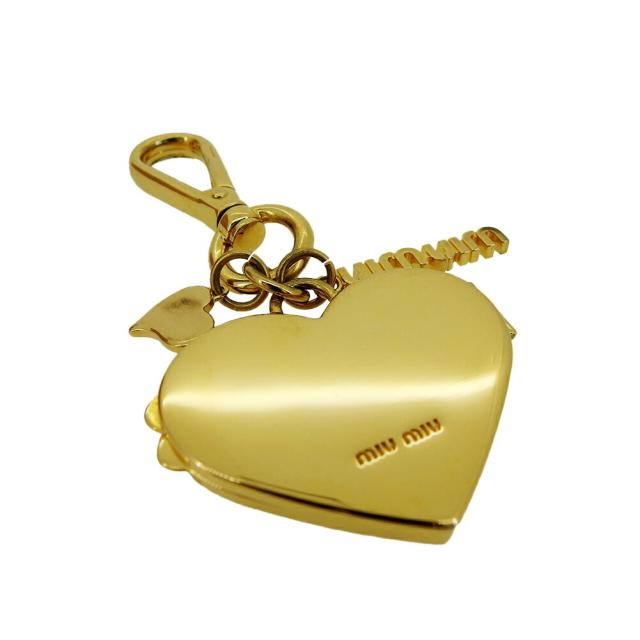 【X'masセール★30%OFF】ミュウミュウ MIUMIU キーリングクロコダイル型押し OPALE レディース 中古