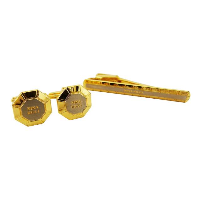 【X'masセール★30%OFF】ニナリッチ NINA RICCI カフス ゴールド×シルバー レディース 中古