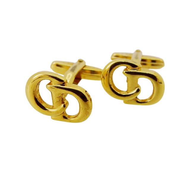 【X'masセール★30%OFF】クリスチャンディオール Christian Dior カフス ゴールド レディース 中古