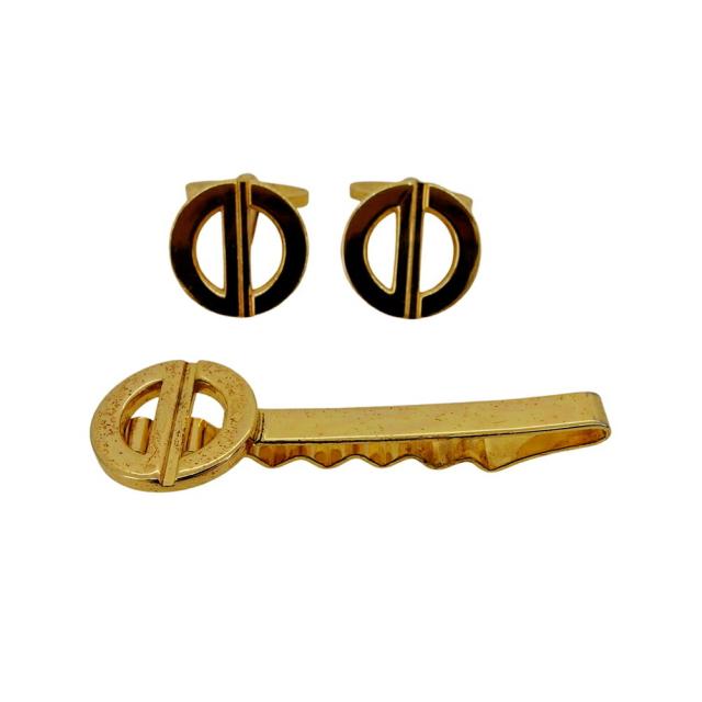 【X'masセール★30%OFF】クリスチャンディオール Christian Dior カフス ゴールド レディース 中古