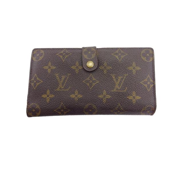 【BIGお買い物ラリー★30%OFFセール中】ルイ・ヴィトン LOUIS VUITTON 長財布モノグラム 北アメリカ限定コンチネンタルクラッチ ブラウン ベージュ ゴールド レディース 中古