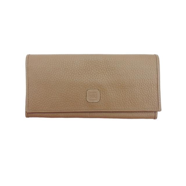 【BIGお買い物ラリー★30%OFFセール中】ニナリッチ NINA RICCI 長財布NRマーク ブラウン レディース 中古