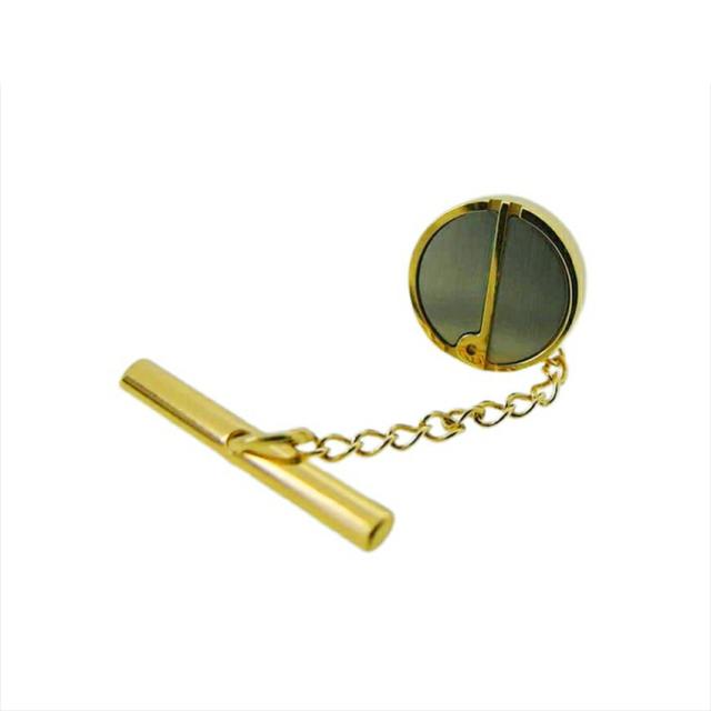 【BIGお買い物ラリー★30%OFFセール中】ダンヒル Dunhill タイピンdマーク タイタック ゴールド シルバー レディース 中古