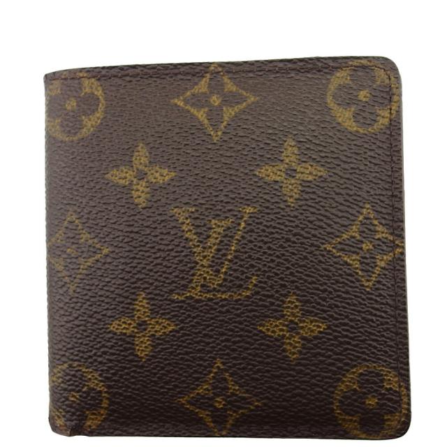 【X'masセール★30%OFF】ルイ・ヴィトン LOUIS VUITTON 札入れモノグラム ポルトビエ6カルトクレディ ブラウン ベージュ レディース 中古