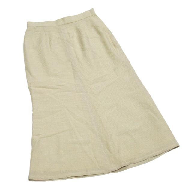 【BIGお買い物ラリー★30%OFFセール中】ディオール Dior スカートミディアムフレアー ♯9サイズ ベージュ レディース 中古