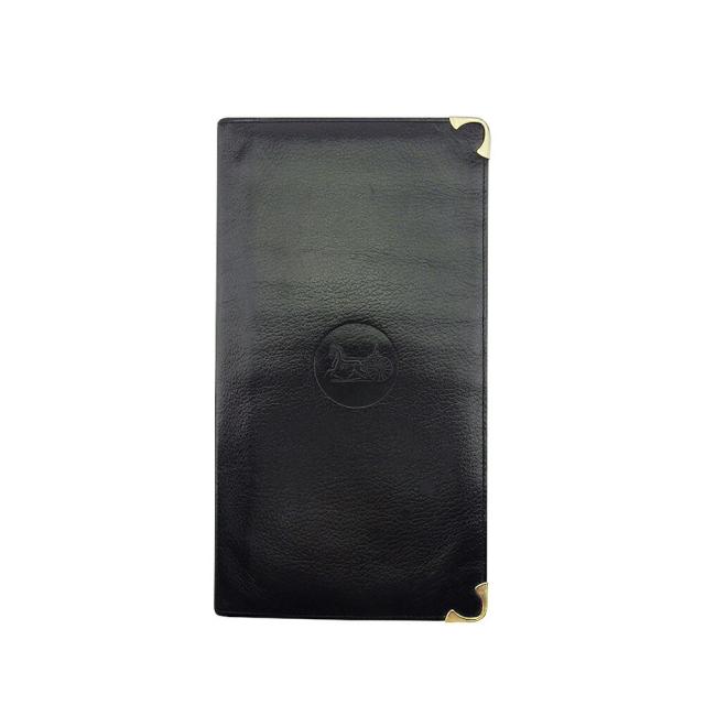 【X'masセール★30%OFF】セリーヌ CELINE 札入れ ブラック レディース 中古