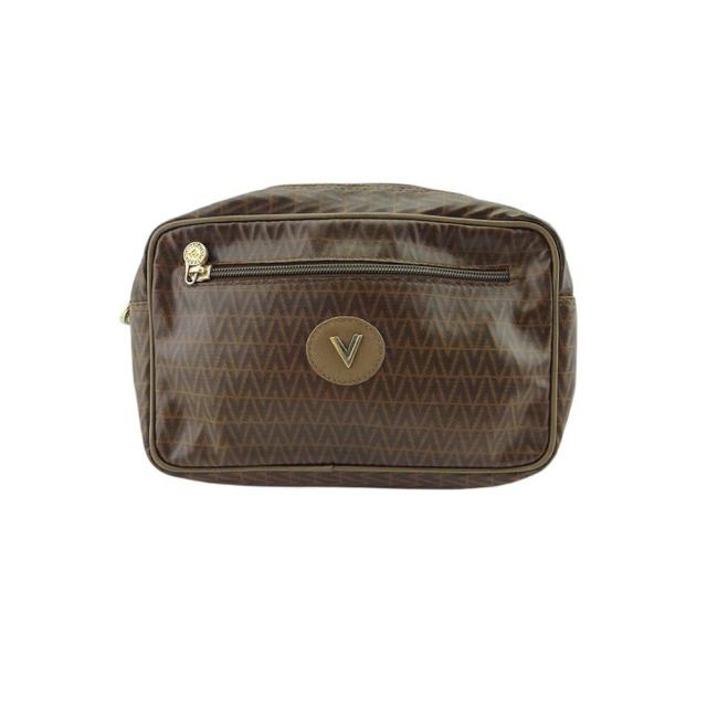 【BIGお買い物ラリー★30%OFFセール中】マリオ・ヴァレンティノ MARIO VALENTINO ポーチ ブラウン レディース 中古