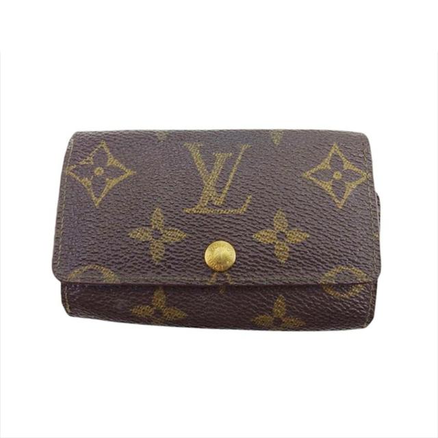 【BIGお買い物ラリー★30%OFFセール中】ルイ・ヴィトン LOUIS VUITTON キーケースモノグラム ミュルティクレ6 ブラウン レディース 中古