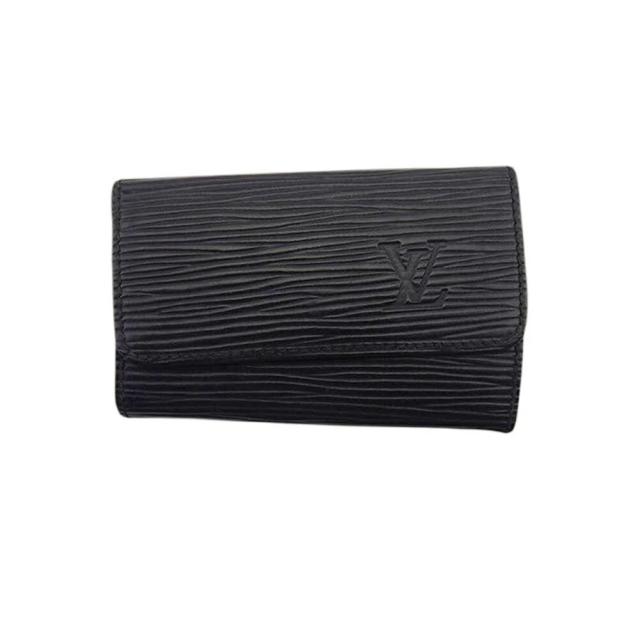【BIGお買い物ラリー★30%OFFセール中】ルイ・ヴィトン LOUIS VUITTON キーケースエピ ミュルティクレ6 ブラック レディース 中古