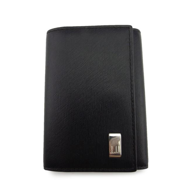 【BIGお買い物ラリー★30%OFFセール中】ダンヒル Dunhill キーケースサイドカー ブラウン シルバー レディース 中古