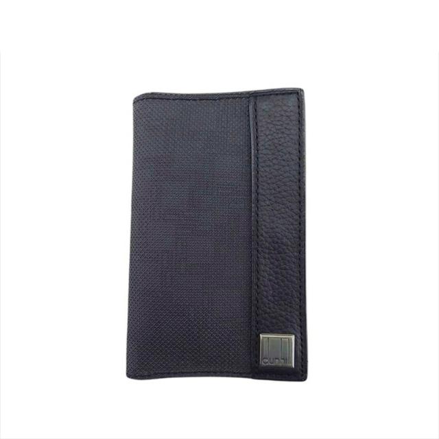 【BIGお買い物ラリー★30%OFFセール中】ダンヒル Dunhill キーケース グレー×ブラック レディース 中古