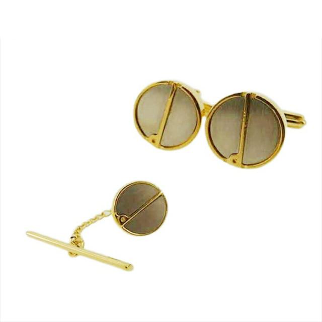 【X'masセール★30%OFF】ダンヒル Dunhill タイピン ゴールド×シルバー レディース 中古