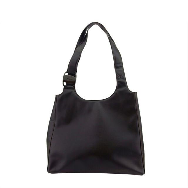 【BIGお買い物ラリー★30%OFFセール中】サルヴァトーレフェラガモ Salvatore Ferragamo トートバッグ ダークブラウン レディース 中古