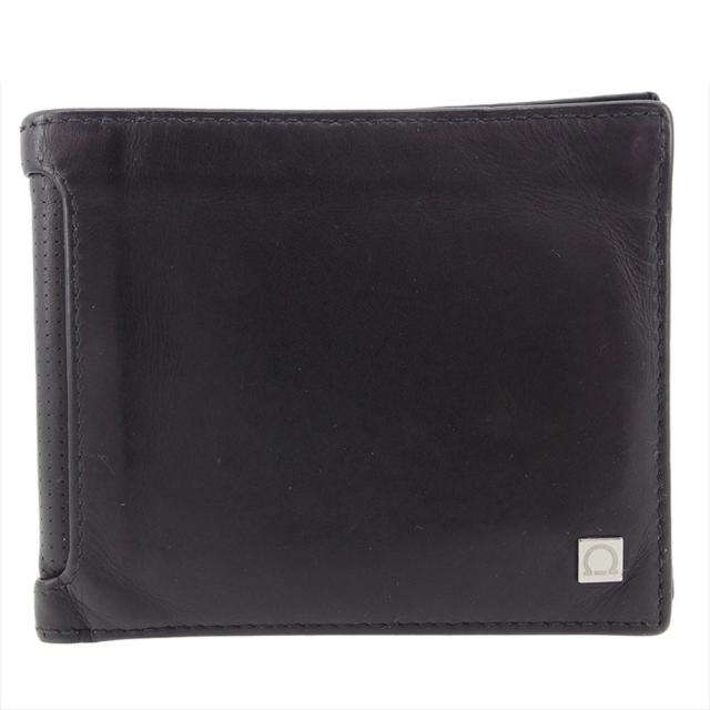 【BIGお買い物ラリー★30%OFFセール中】サルヴァトーレフェラガモ Salvatore Ferragamo 札入れガンチーニ ブラック シルバー グリーン レディース 中古