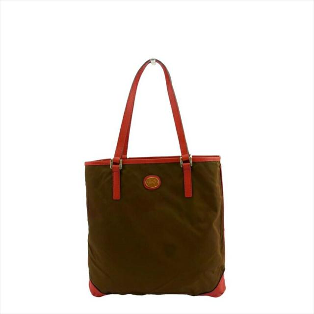 【BIGお買い物ラリー★30%OFFセール中】アニヤ・ハインドマーチ Anya Hindmarch トートバッグリバーシブル リボンマーク ゼブラプリント グリーン オレンジ ゴールド系 レディース 中古