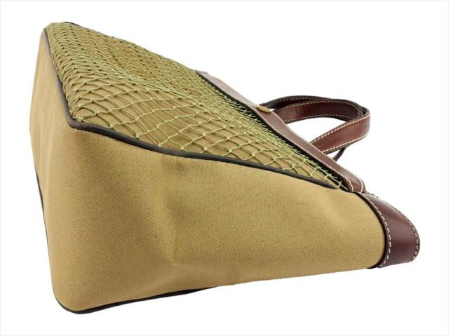 【BIGお買い物ラリー★30%OFFセール中】ハンティングワールド HUNTING WORLD トートバッグサファリトゥデイ グリーン ブラウン ゴールド 中古 BIGお買い物ラリー☆20％OFFセール中】ハンティングワールド HUNTING