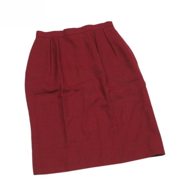 【BIGお買い物ラリー★30%OFFセール中】ディオール Dior スカートタイト ♯Mサイズ レッド レディース 中古