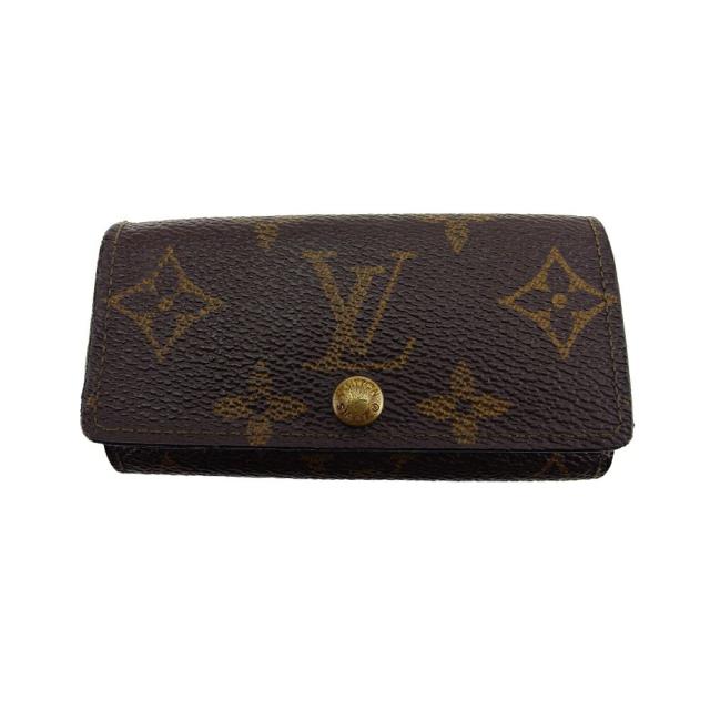 【BIGお買い物ラリー★30%OFFセール中】ルイ・ヴィトン LOUIS VUITTON キーケースモノグラム モノグラム ブラウン レディース 中古