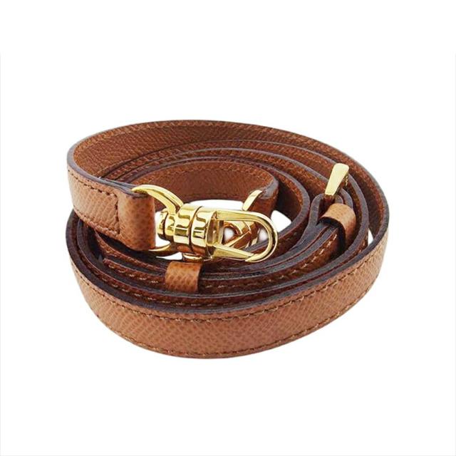 【BIGお買い物ラリー★30%OFFセール中】ブルガリ BVLGARI ショルダーバッグ ブラウン×ゴールド レディース 中古