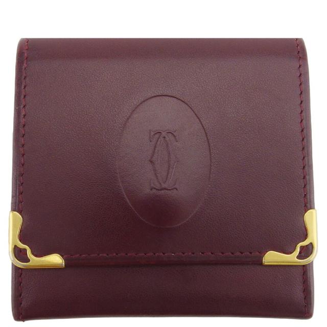 【BIGお買い物ラリー★30%OFFセール中】カルティエ CARTIER ケースマストライン ボルドー ゴールド レディース 中古