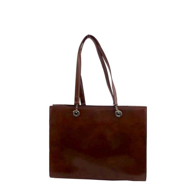 【BIGお買い物ラリー★30%OFFセール中】カルティエ CARTIER トートバッグパンテール ブラウン シルバー レディース 中古