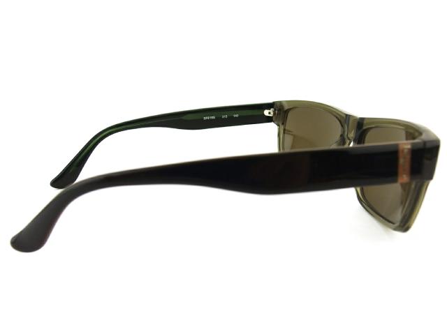 【BIGお買い物ラリー★30%OFFセール中】サルヴァトーレフェラガモ Salvatore Ferragamo サングラス グリーン　ブラック レディース 中古