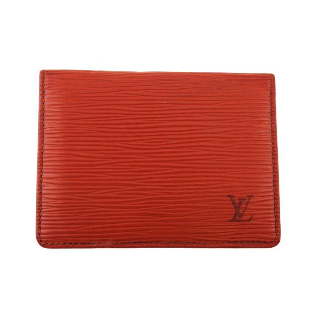 【BIGお買い物ラリー★30%OFFセール中】ルイ・ヴィトン LOUIS VUITTON パスケースエピ ポルト2カルトヴェルティカル ケニアンブラウン レディース 中古