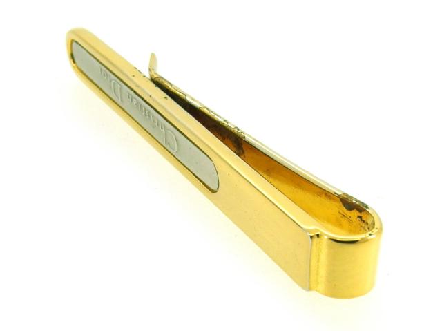 ディオール Dior カフス2アイテムセット ロゴ入り ゴールド シルバー