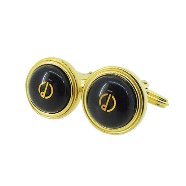 【X'masセール★30%OFF】ダンヒル Dunhill カフス2アイテムセット dマーク タイタック ゴールド レディース 中古