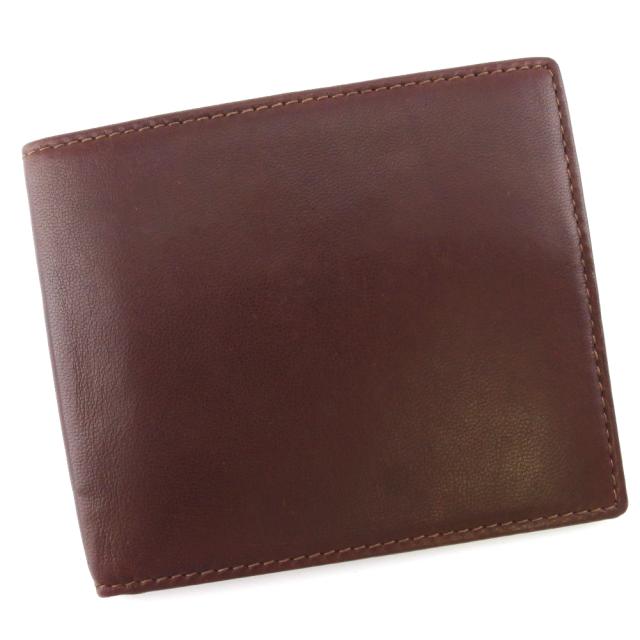 【BIGお買い物ラリー★30%OFFセール中】ヴァレンティノ・ガラヴァーニ Valentino Garavani 二つ折り財布 ブラウン レディース 中古