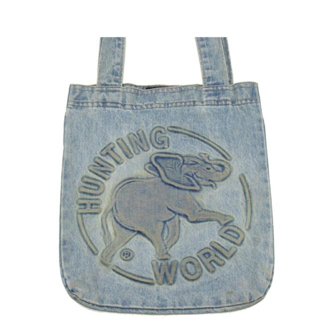 【BIGお買い物ラリー★30%OFFセール中】ハンティングワールド HUNTING WORLD トートバッグジャスパー ブルー レディース 中古