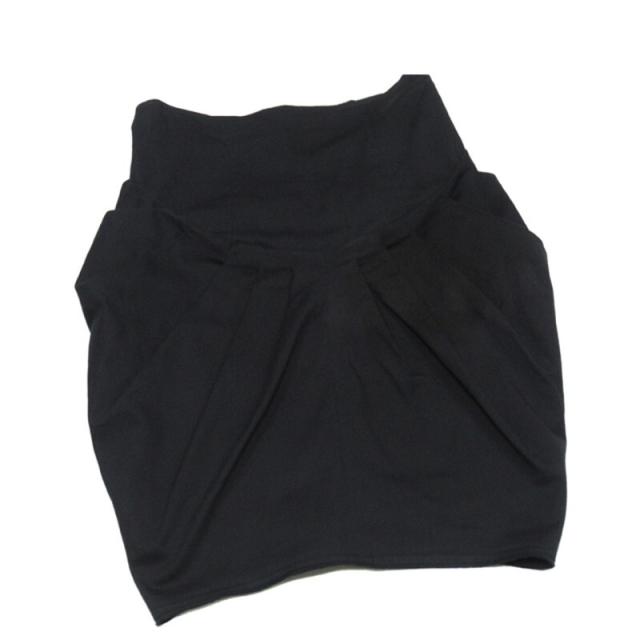 【X'masセール★30%OFF】フェンディ FENDI スカートコクーンシルエット ♯40サイズ ブラック レディース 中古