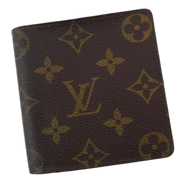 【BIGお買い物ラリー★30%OFFセール中】ルイ・ヴィトン LOUIS VUITTON 札入れモノグラム ポルトビエカルトブルー ブラウン ベージュ レディース 中古