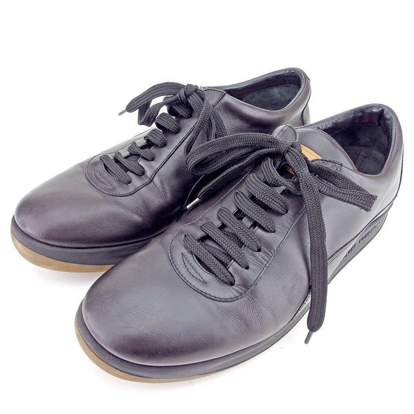 【BIGお買い物ラリー★30%OFFセール中】ルイ・ヴィトン LOUIS VUITTON その他靴 #8 ブラック レディース 中古