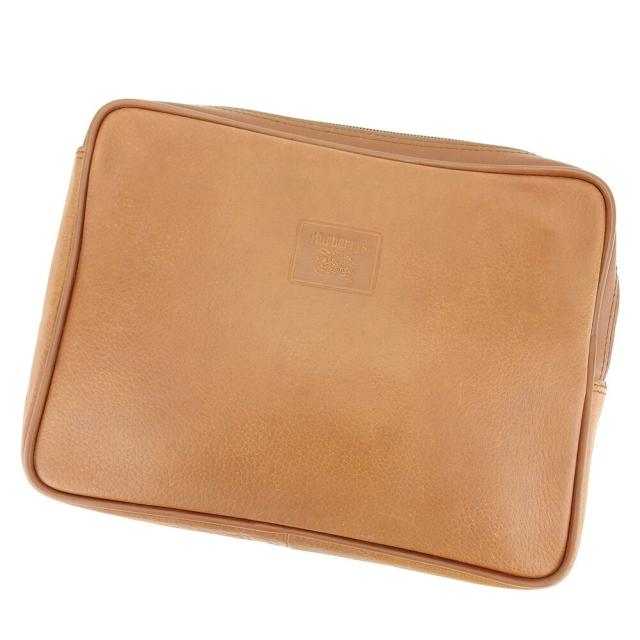 【BIGお買い物ラリー★30%OFFセール中】バーバリー BURBERRY クラッチバッグノバチェック ブラウン レディース 中古