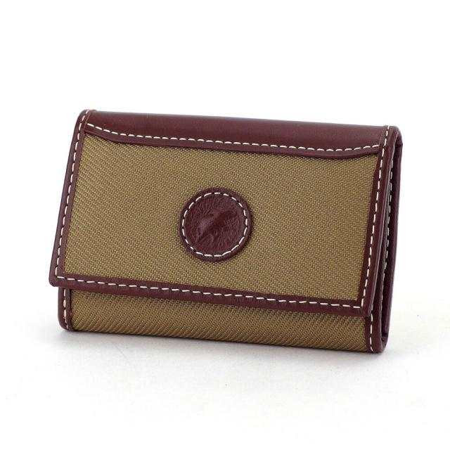 【BIGお買い物ラリー★30%OFFセール中】ハンティングワールド HUNTING WORLD キーケースサファリトゥデイ ブラウン グリーン ベージュ レディース 中古