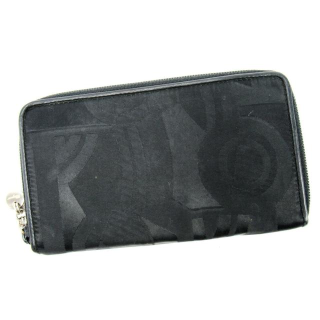 【BIGお買い物ラリー★30%OFFセール中】サルヴァトーレフェラガモ Salvatore Ferragamo 長財布 ブラック レディース 中古