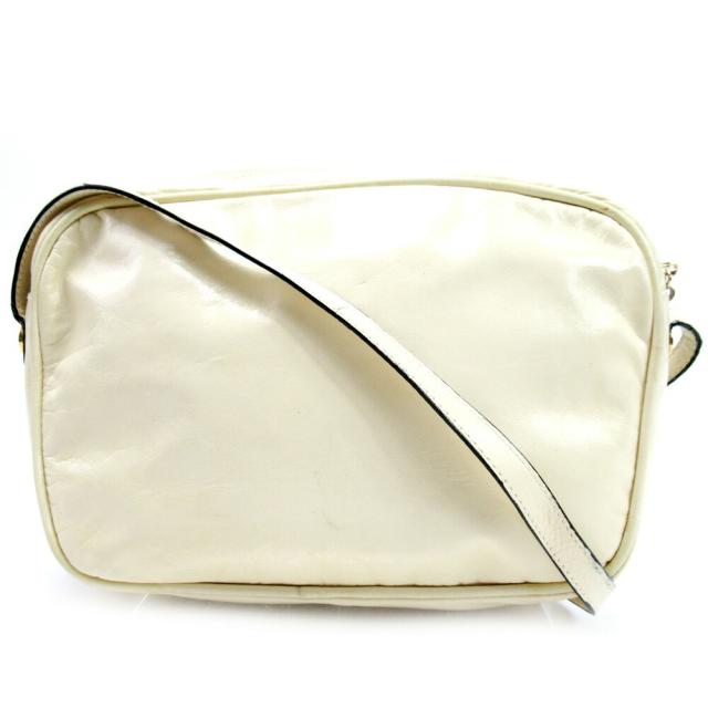 【BIGお買い物ラリー★30%OFFセール中】サルヴァトーレフェラガモ Salvatore Ferragamo ショルダーバッグ ベージュ レディース 中古