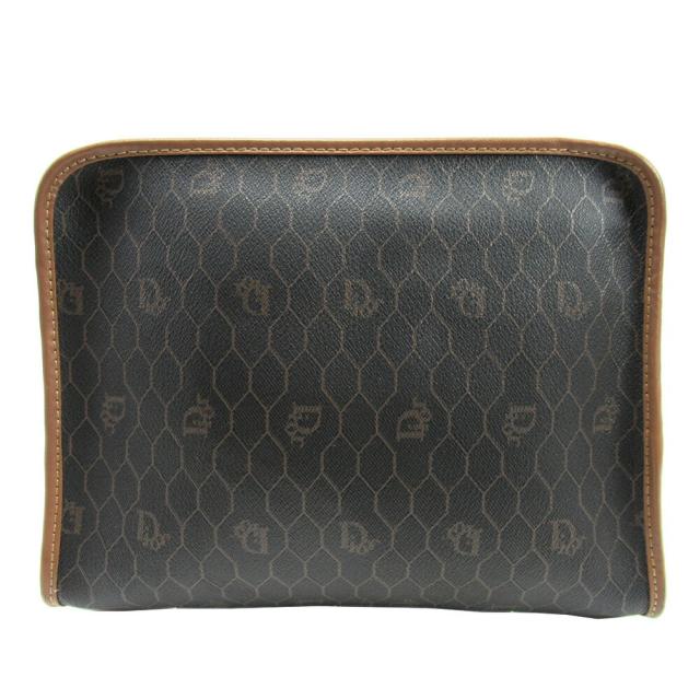 【X'masセール★30%OFF】ディオール Dior クラッチバッグ ブラック ベージュ レディース 中古