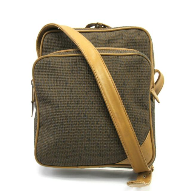 【X'masセール★30%OFF】サンローラン SAINT LAURENT ショルダーバッグ ベージュ グレー 灰色 レディース 中古