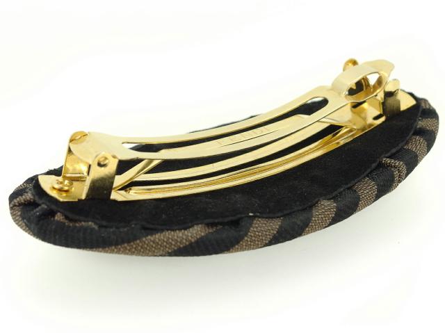 BIGお買い物ラリー☆30%OFFセール中】フェンディ FENDI バレッタペカン