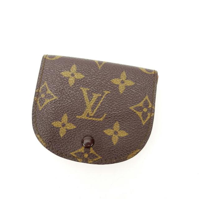 【X'masセール★30%OFF】ルイ・ヴィトン LOUIS VUITTON ケースモノグラム ポルトモネグセ ブラウン ベージュ レディース 中古