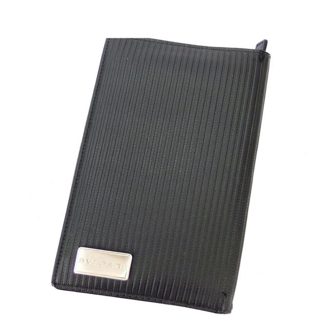 【BIGお買い物ラリー★30%OFFセール中】ブルガリ BVLGARI 長財布ミレリゲ ロゴプレート ブラック シルバー レディース 中古