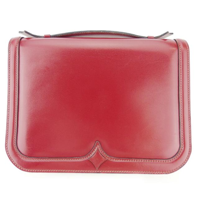 【BIGお買い物ラリー★30%OFFセール中】ディオール Dior ハンドバッグ ボルドー レディース 中古