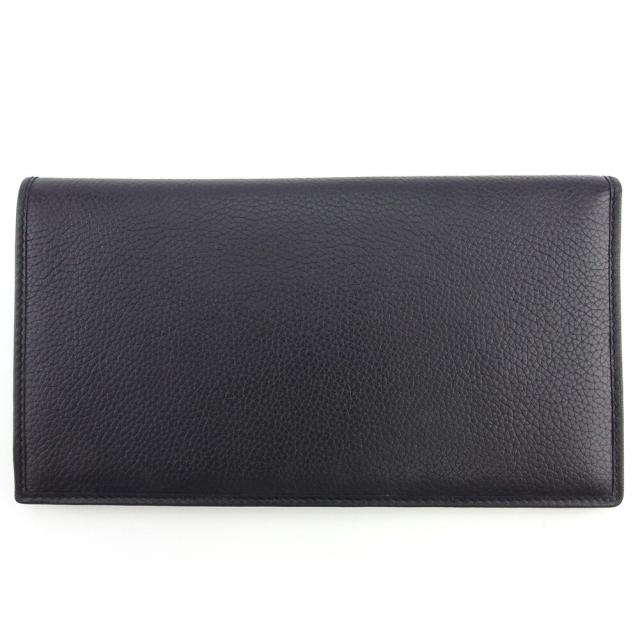 【X'masセール★30%OFF】グッチ GUCCI 札入れ オールドグッチ ブラック レディース 中古