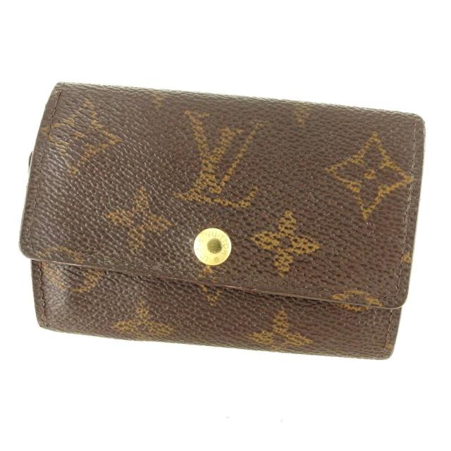 【BIGお買い物ラリー★30%OFFセール中】ルイ・ヴィトン LOUIS VUITTON キーケースモノグラム ミュルティクレ6 ブラウン レディース 中古