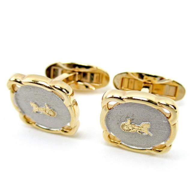 【BIGお買い物ラリー★30%OFFセール中】セリーヌ CELINE スカーフスウィヴル式 ゴールド レディース 中古